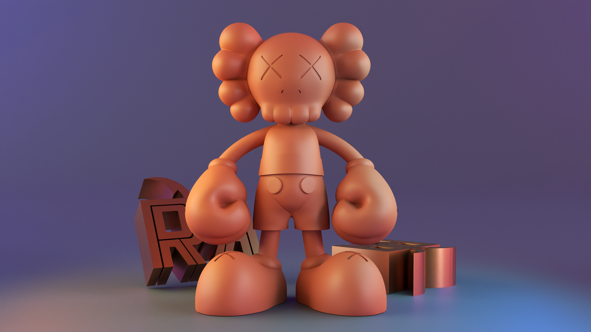 best kaws stute | 3D models download | Creality Cloud
