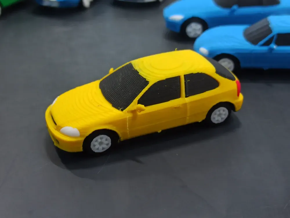 3D Printer Files | 3MF File | Honda Civic Type R kit card | Creality Cloud