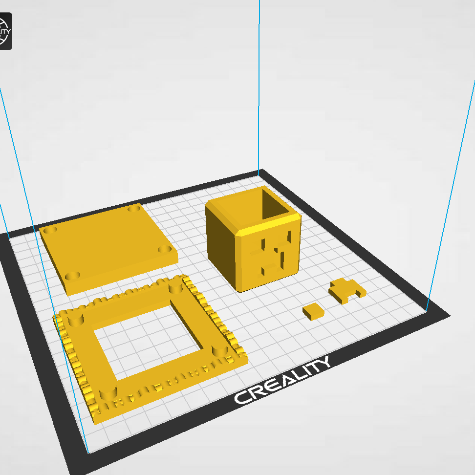 Minecraft Creeper Flower Pot | 3D models download | Creality Cloud