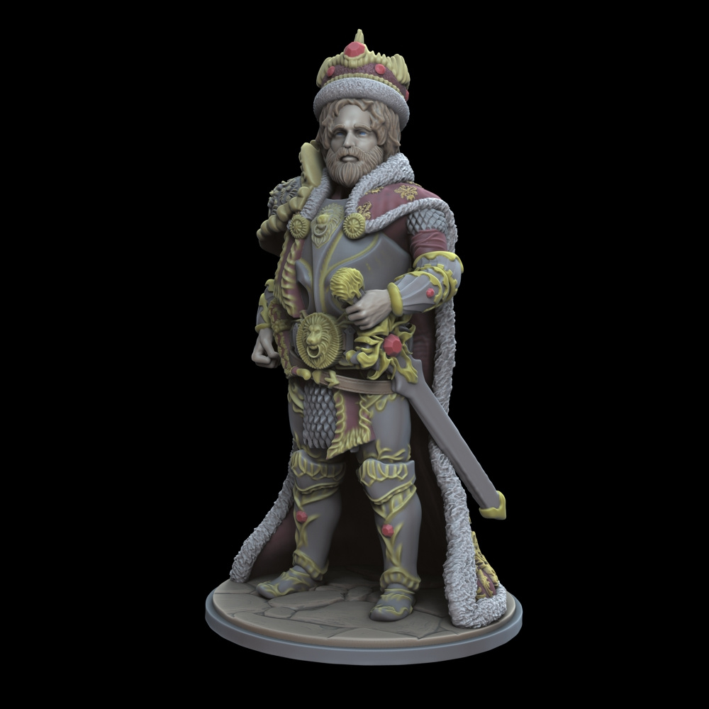 King | 3D models download | Creality Cloud