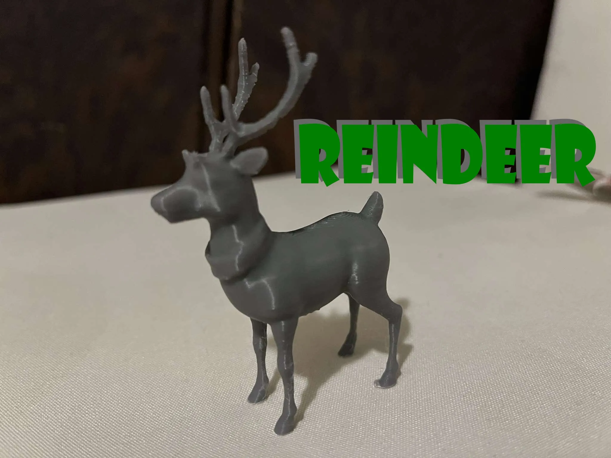 3D Printer Files | 3MF File | Christmas Reindeer | Creality Cloud