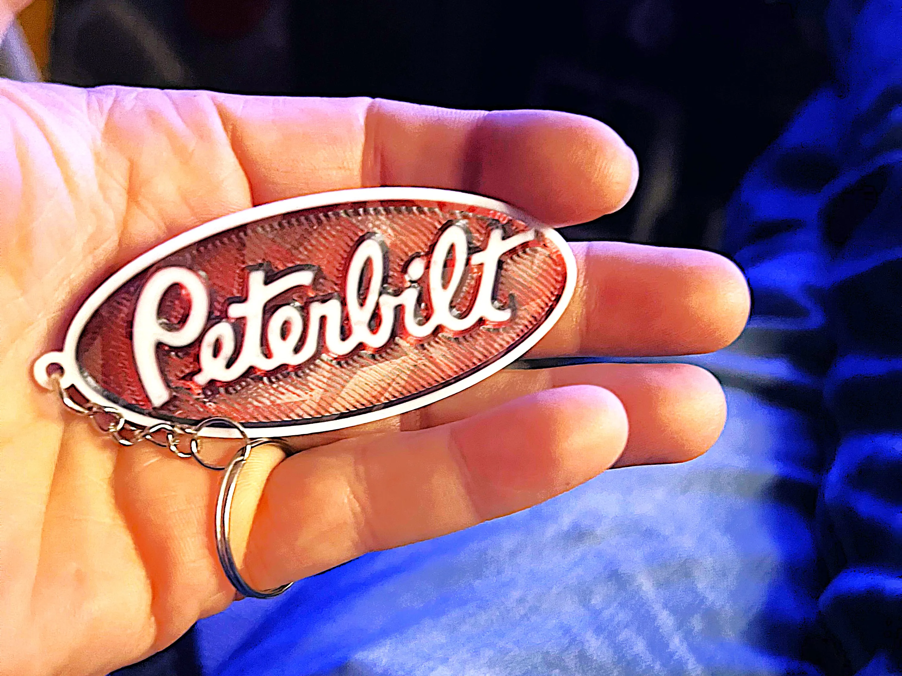 3D Printer Files | 3MF File | PETERBILT KEYCHAIN | Creality Cloud