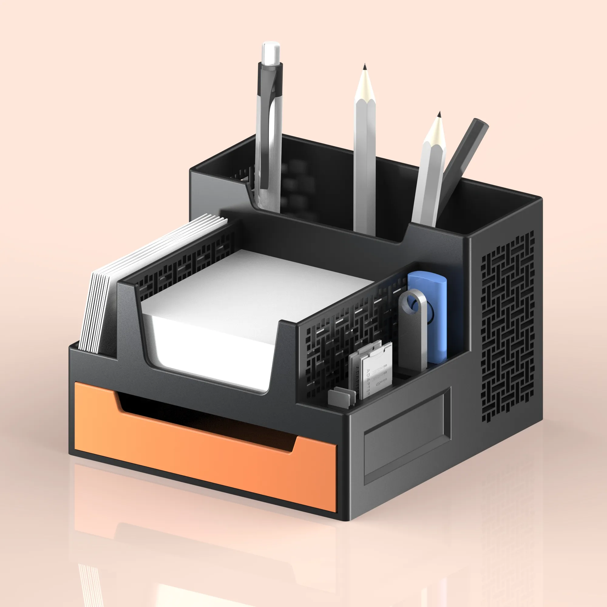 3D Printer Files | 3MF File | Multi-Functional Organizer, Desktop Pen ...
