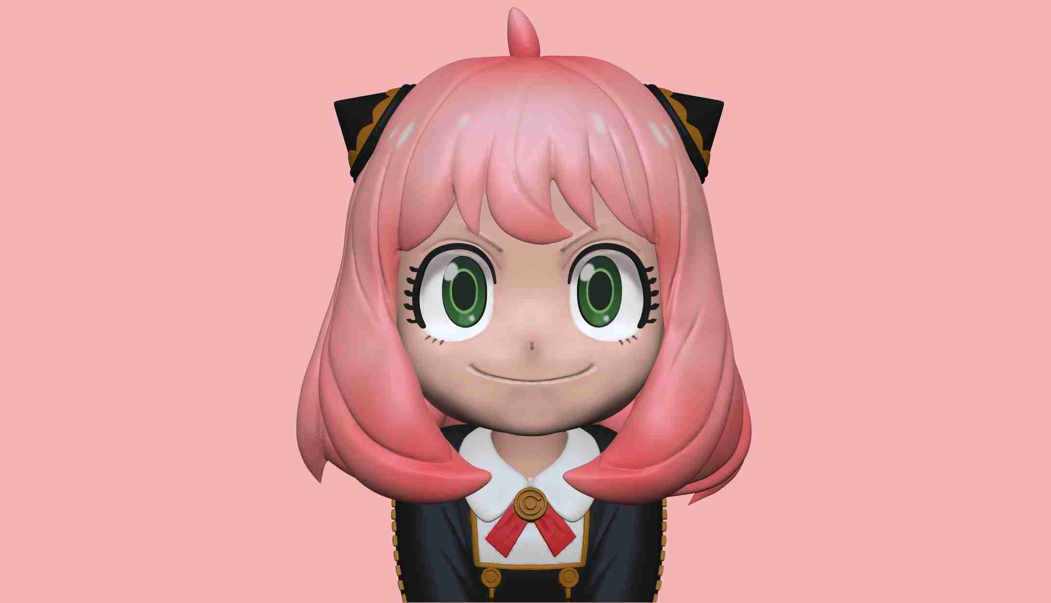 Anya Spy Family | 3D models download | Creality Cloud