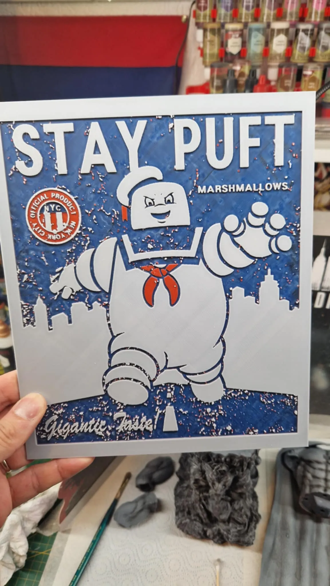 3D Printer Files | 3MF File | Ghostbusters Hueforge - Marshmallows ...
