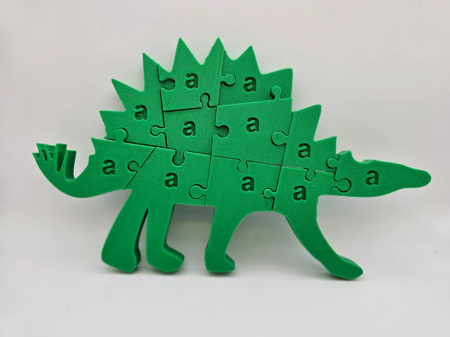 Free Other STL Download - Dino Puzzle - Stegosaurus - Set Aby Rehkan