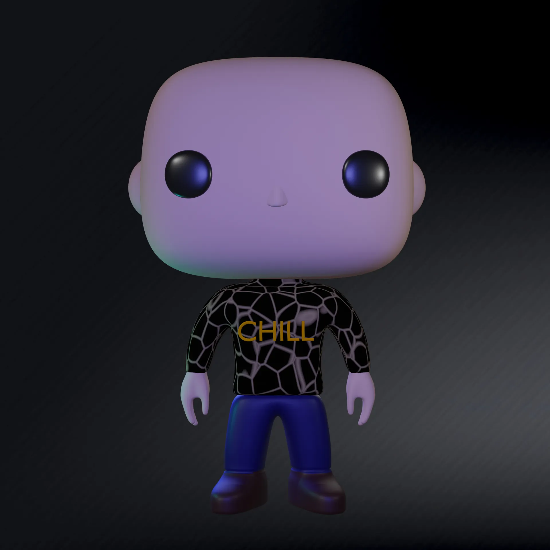Free Other STL Download - Free Funko Male Base Chill Shirtby Yusei_Umehara