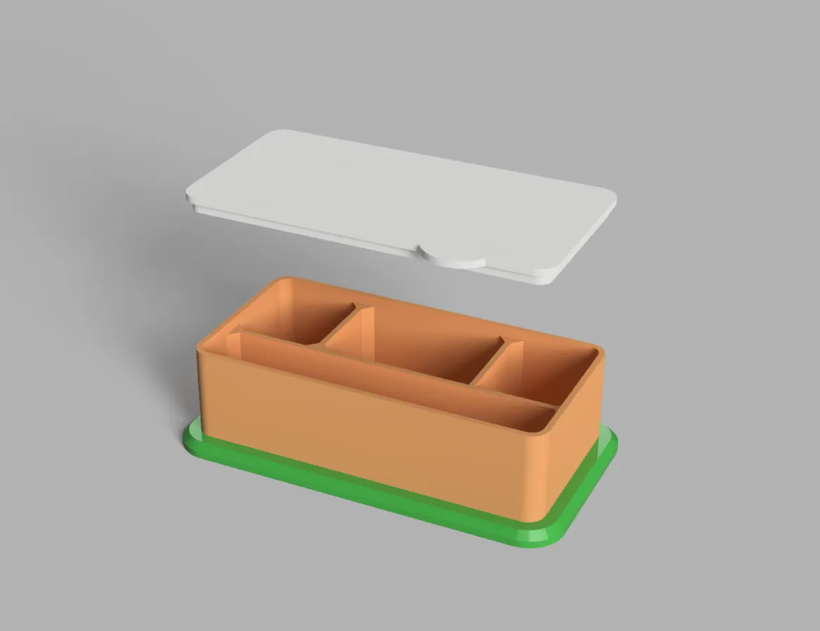 stackable container box (150x75x35 mm) | 3D models download | Creality ...
