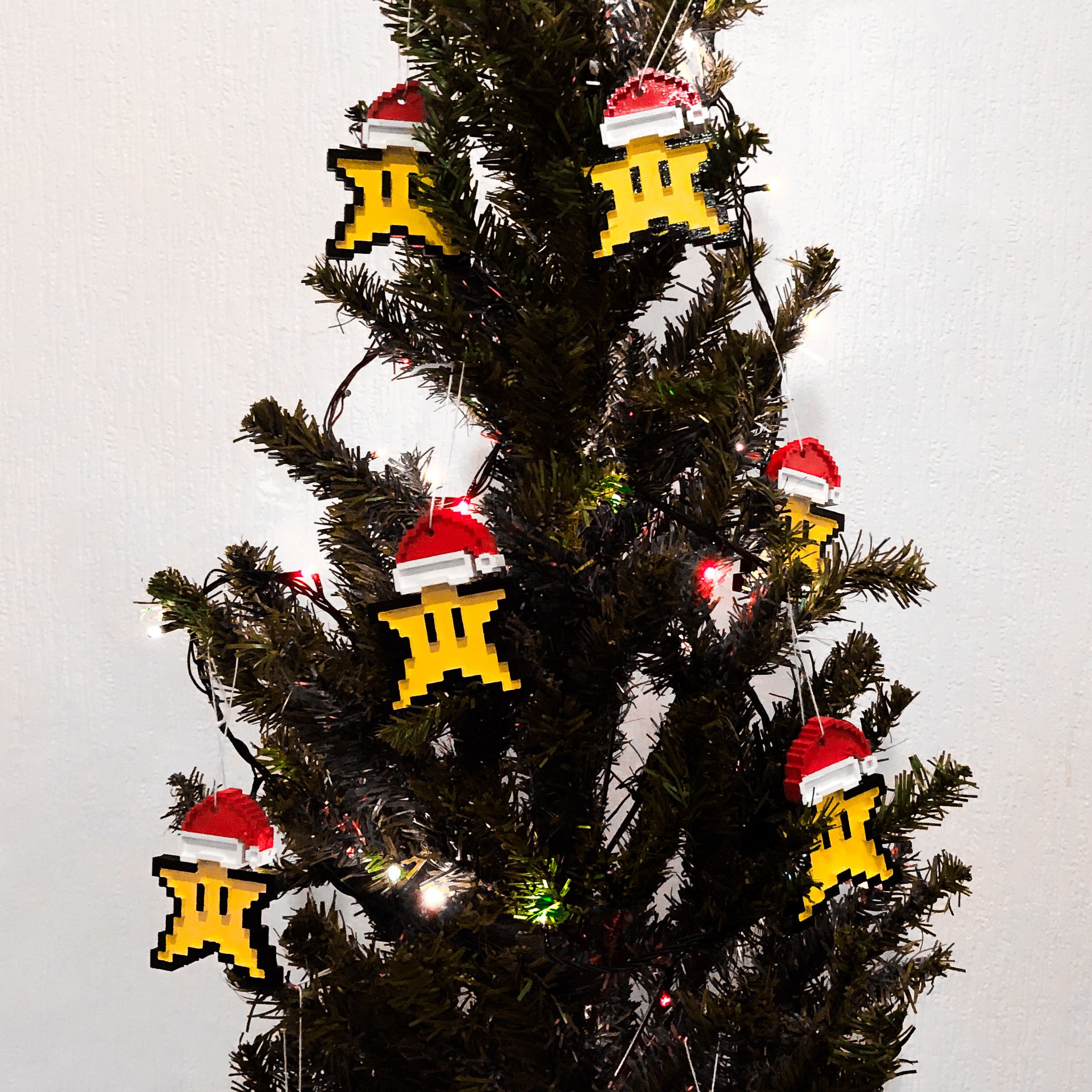 Mario Star Christmas Tree Ornament | 3D models download | Creality Cloud