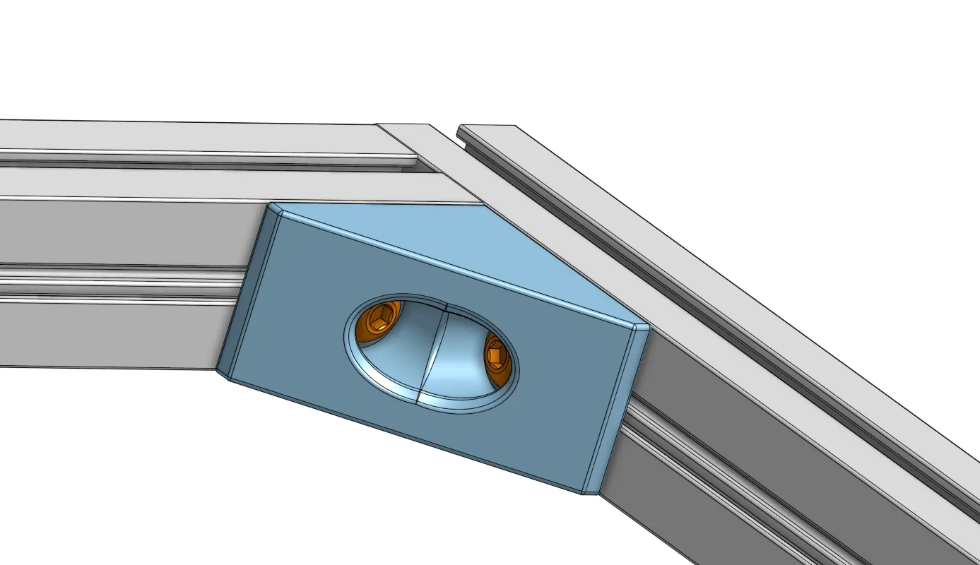 3D Printer Files | 3MF File | 1515 T-Slot Aluminum Profile Corner ...