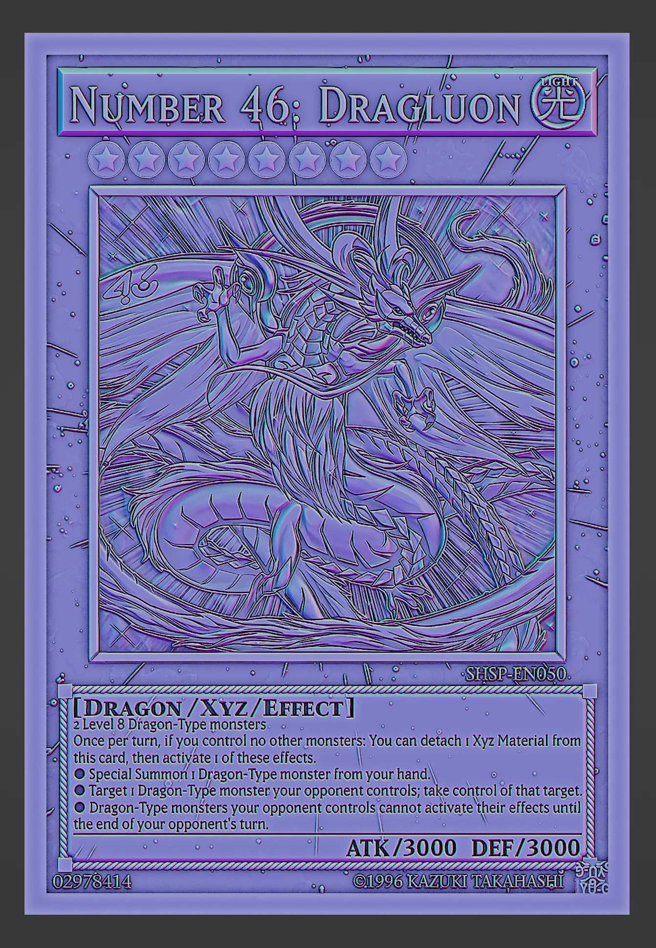 Free Other STL Download - Number 46: Dragluon - yu-gi-oh!by Wsonuchiha3D
