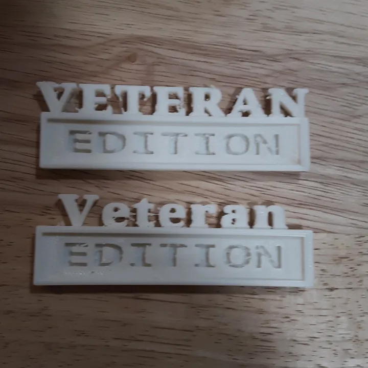 Veteran edition car badge | 3D models download | Creality Cloud