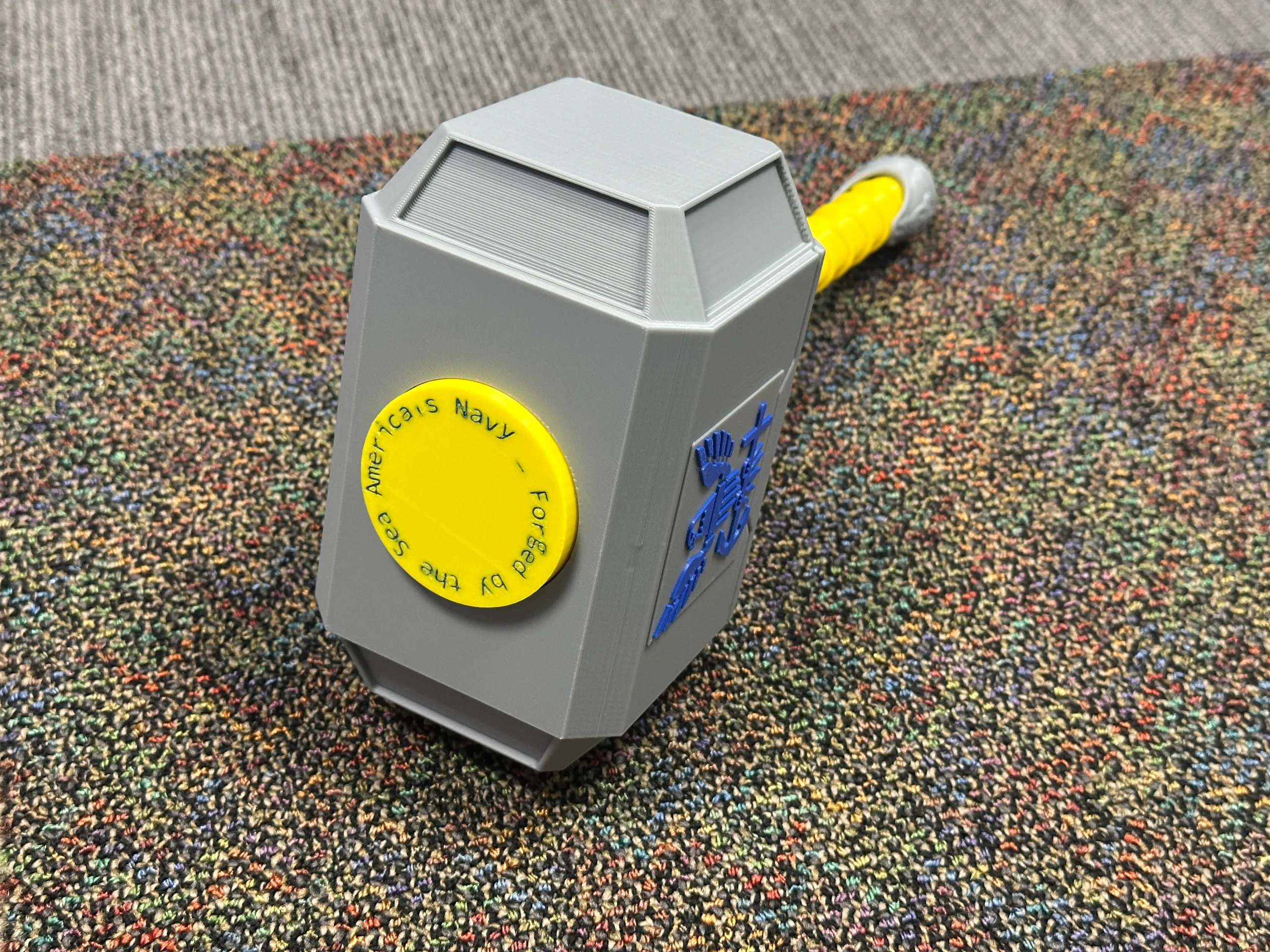 3D Printer Files | 3MF File | US Navy Thor Hammer | Creality Cloud
