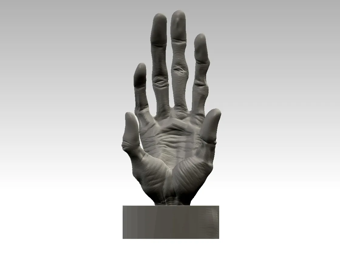 Sculptures & Artworks STL Download - Horror hand model - Decoration ...