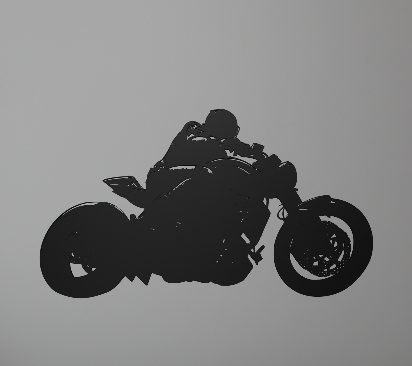 Motorcycle Wall Art | 3D models download | Creality Cloud