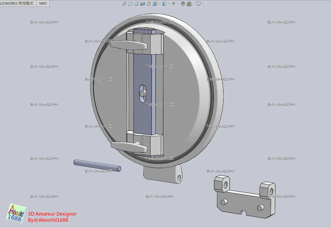 Vehicles & Machinery STL Download - Tiger Tank Late Turret side hatch ...