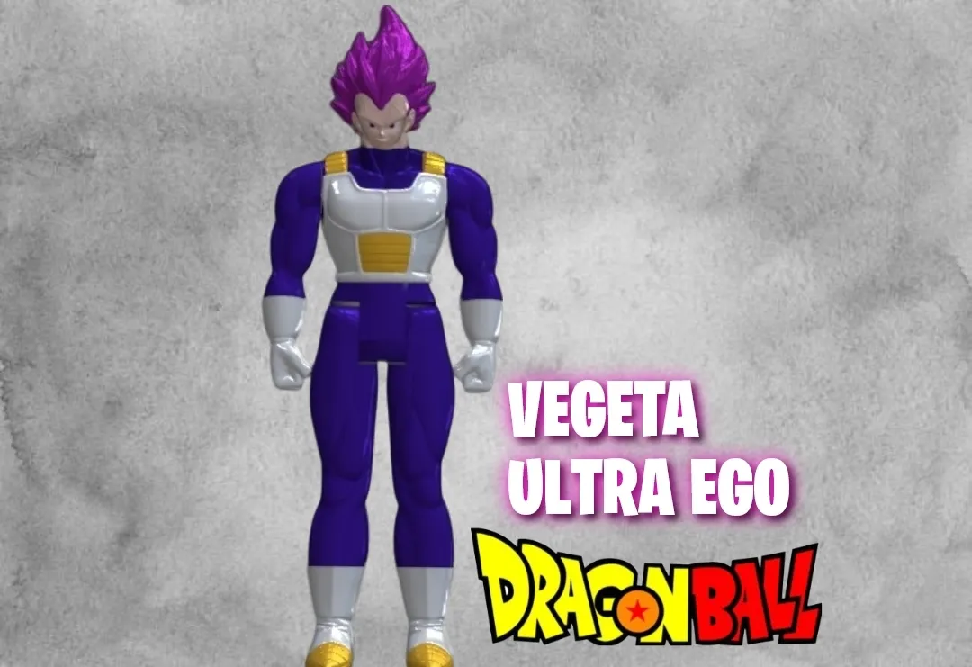 Figura Articulada Vegeta Ultra Ego | 3D models download | Creality Cloud