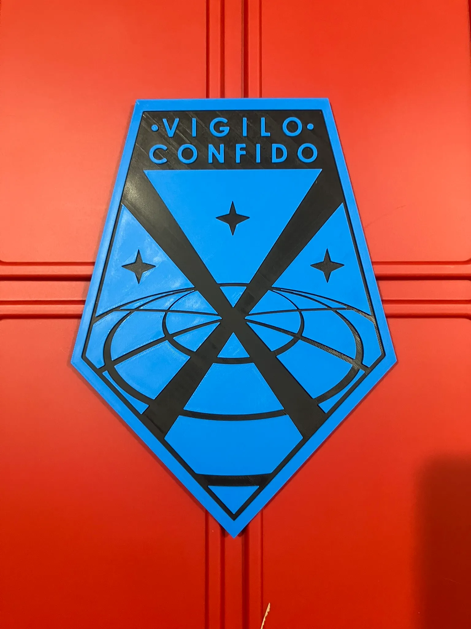 3D Printer Files | 3MF File | XCOM Badge Placard XL | Creality Cloud