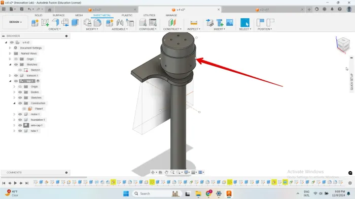 3D Printer Files | 3MF File | A cap for a Flipsky 7070 motor | Creality ...
