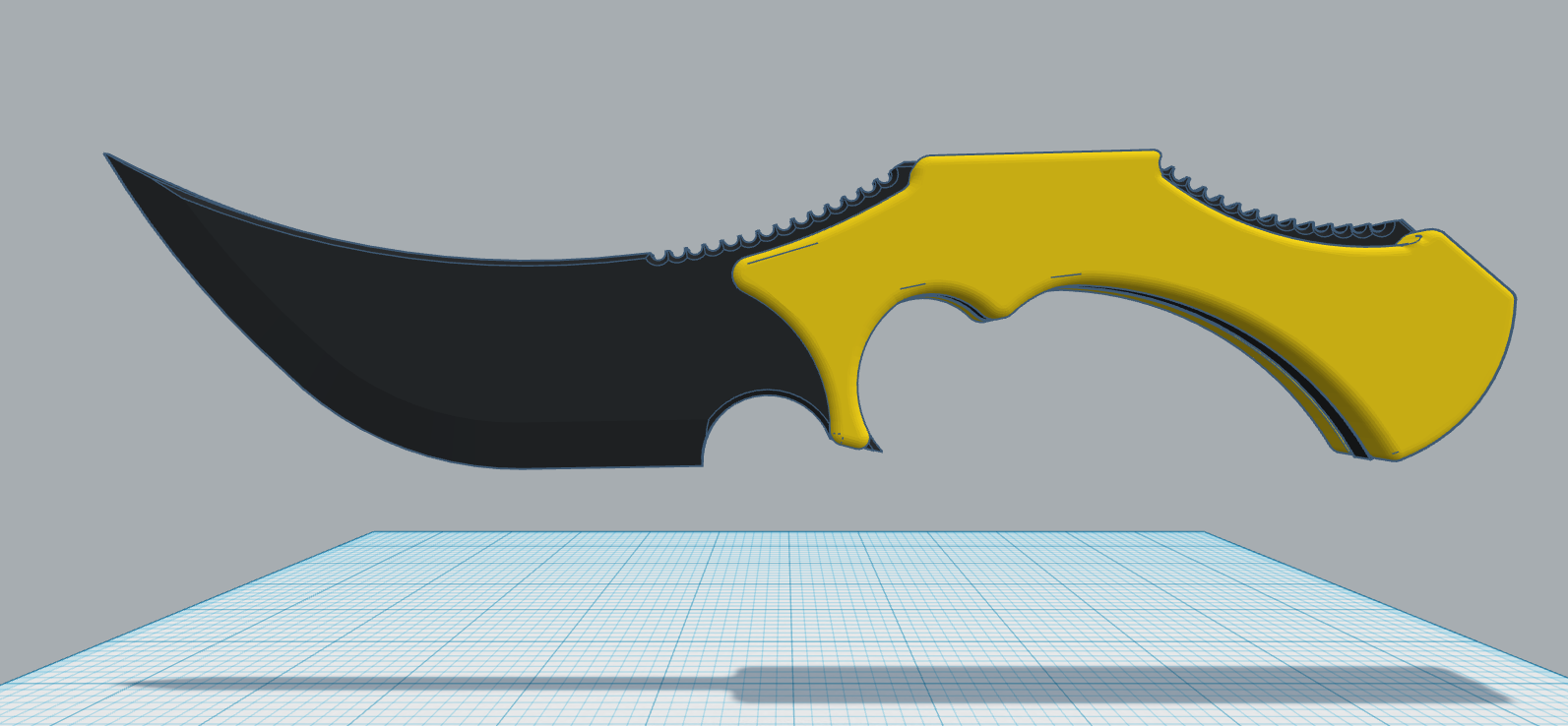 Simple Training Knife | 3D models download | Creality Cloud
