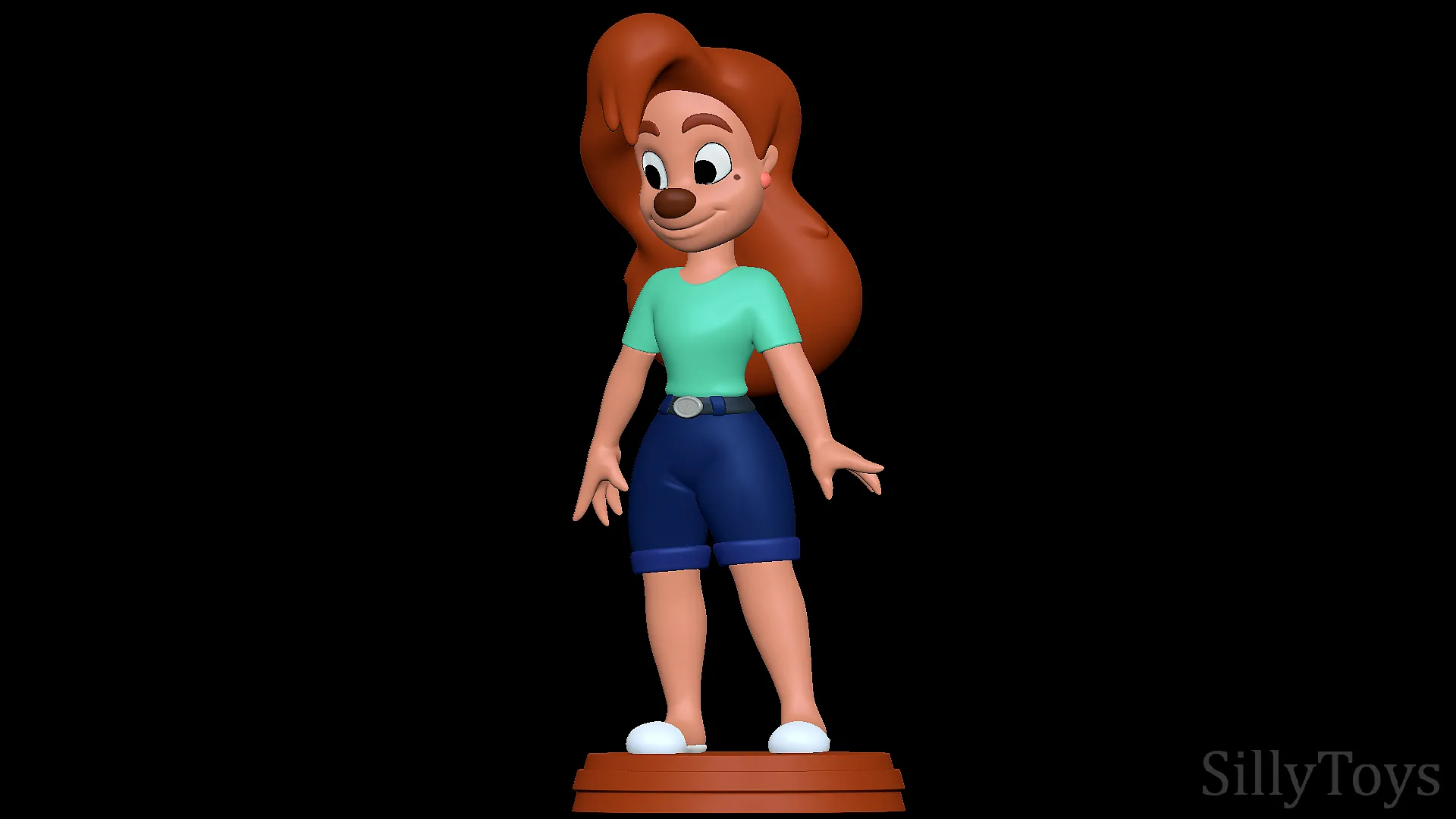 Characters & Creatures STL Download - Roxanne rover - A Goofy Movieby ...