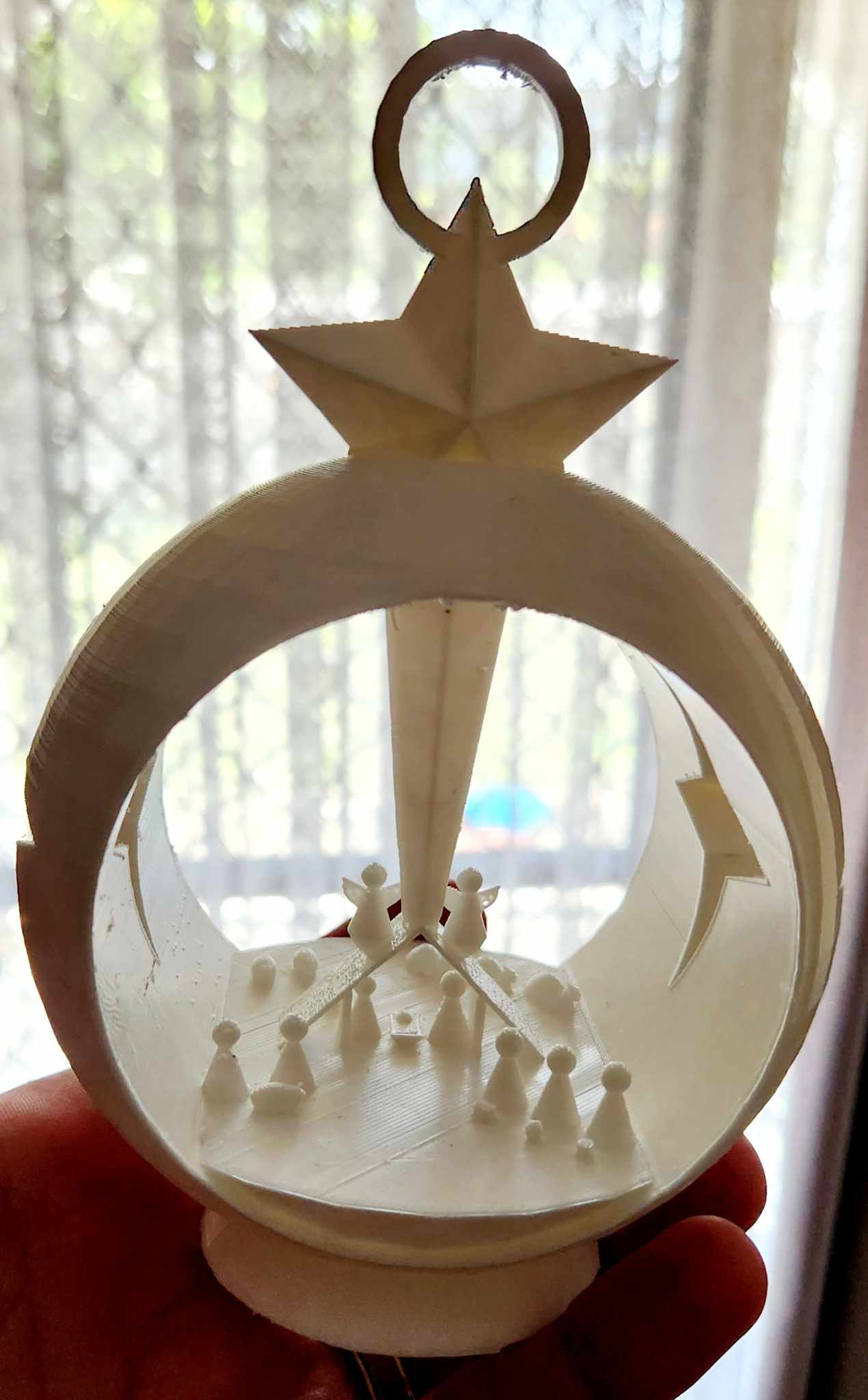 I designed this nativity scene bauble last year, inspired by another ...