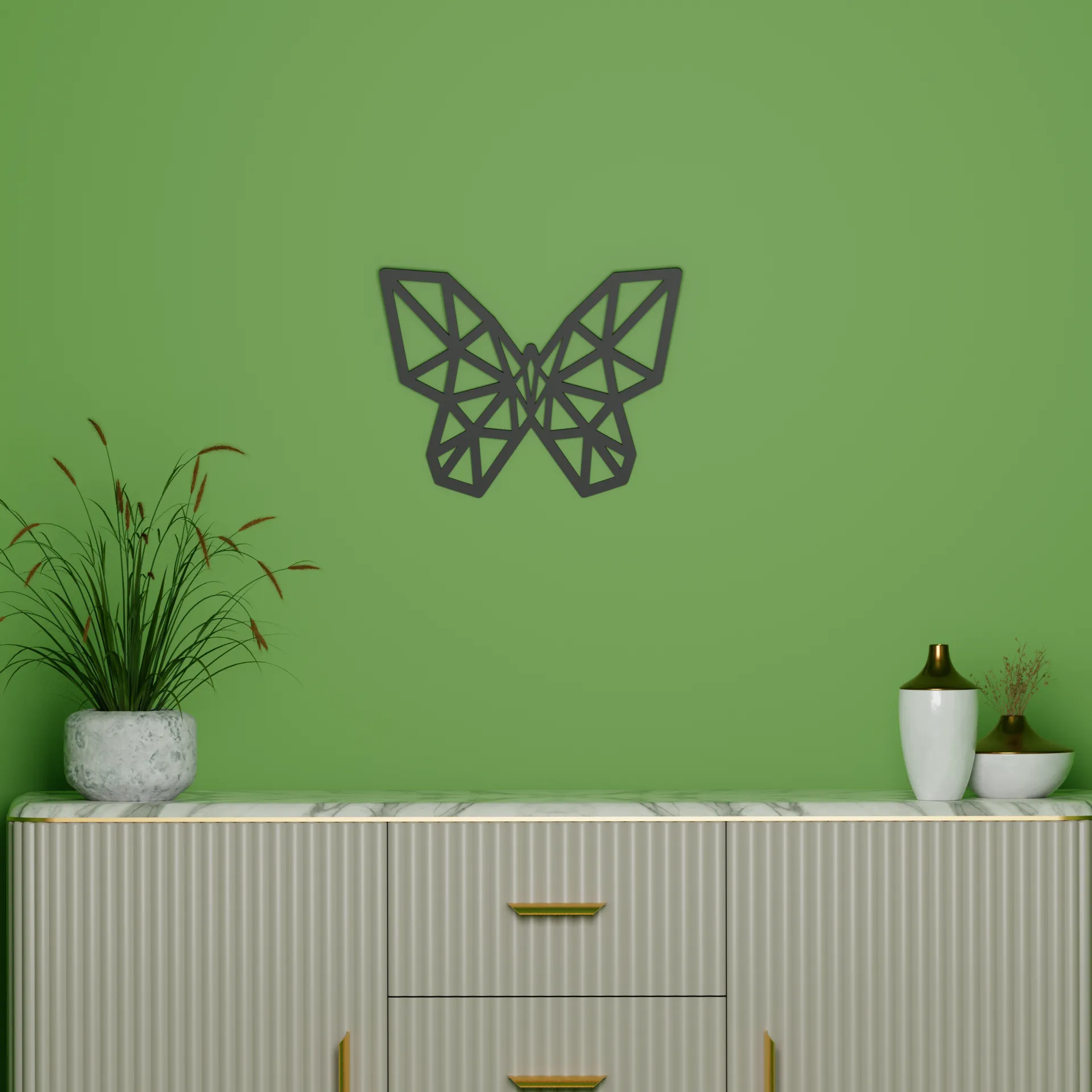 3D Printer Files | 3MF File | Butterfly wall art | Creality Cloud