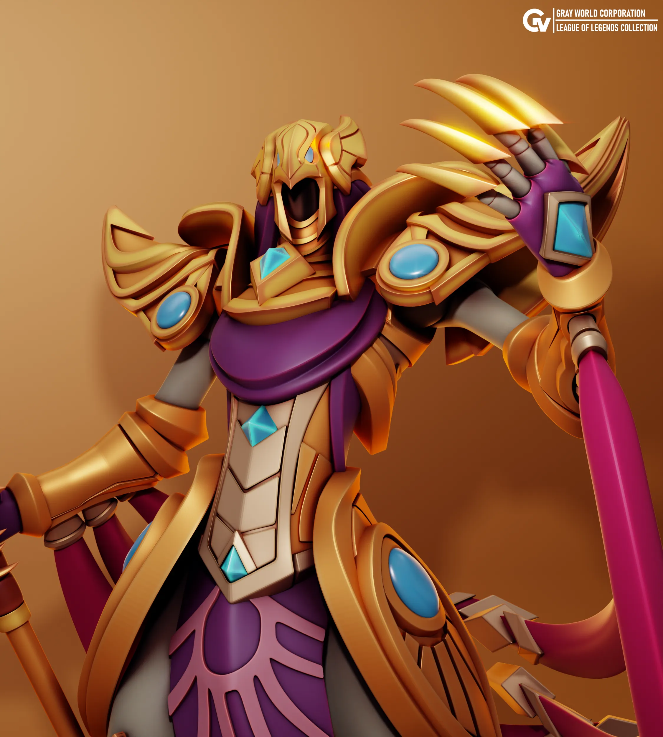 Azir | League of Legends | 3D models download | Creality Cloud