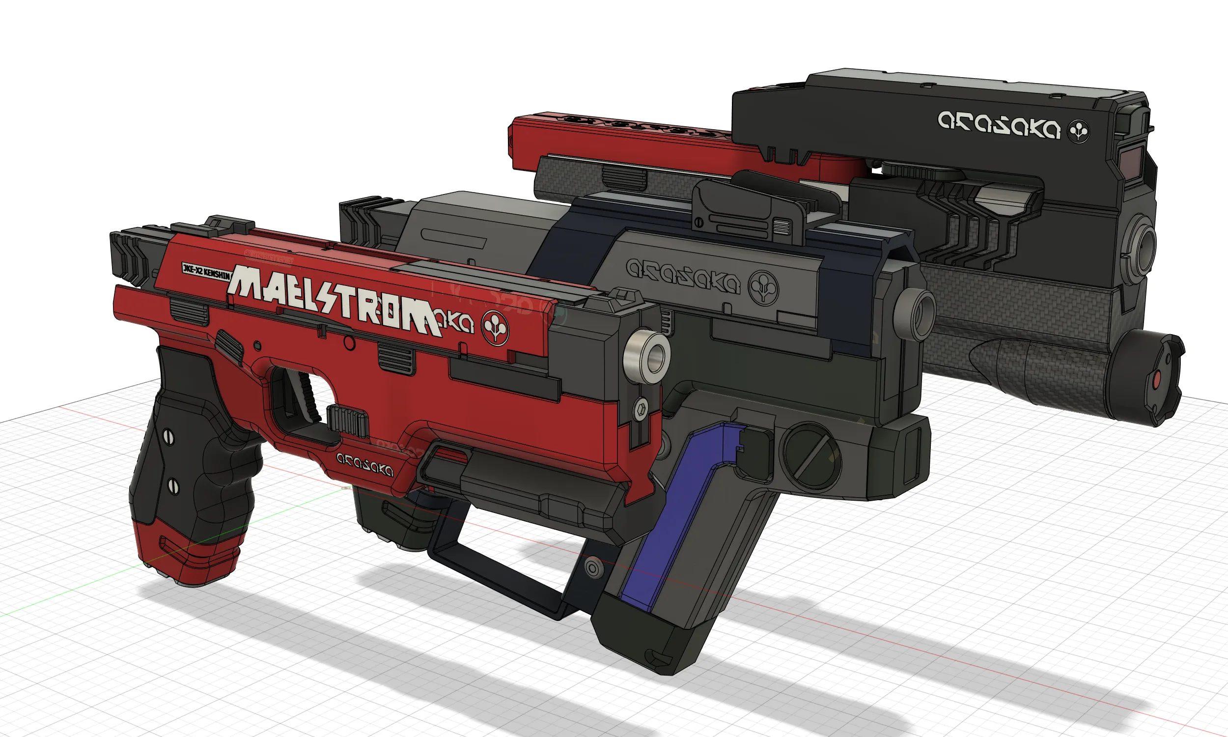 Cyberpunk Arsenal in 3D Dive into the world of Night City with these ...