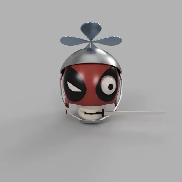 Marvel Comics Mini Zombie Deadpool (Wade Wilson) | 3D models download ...