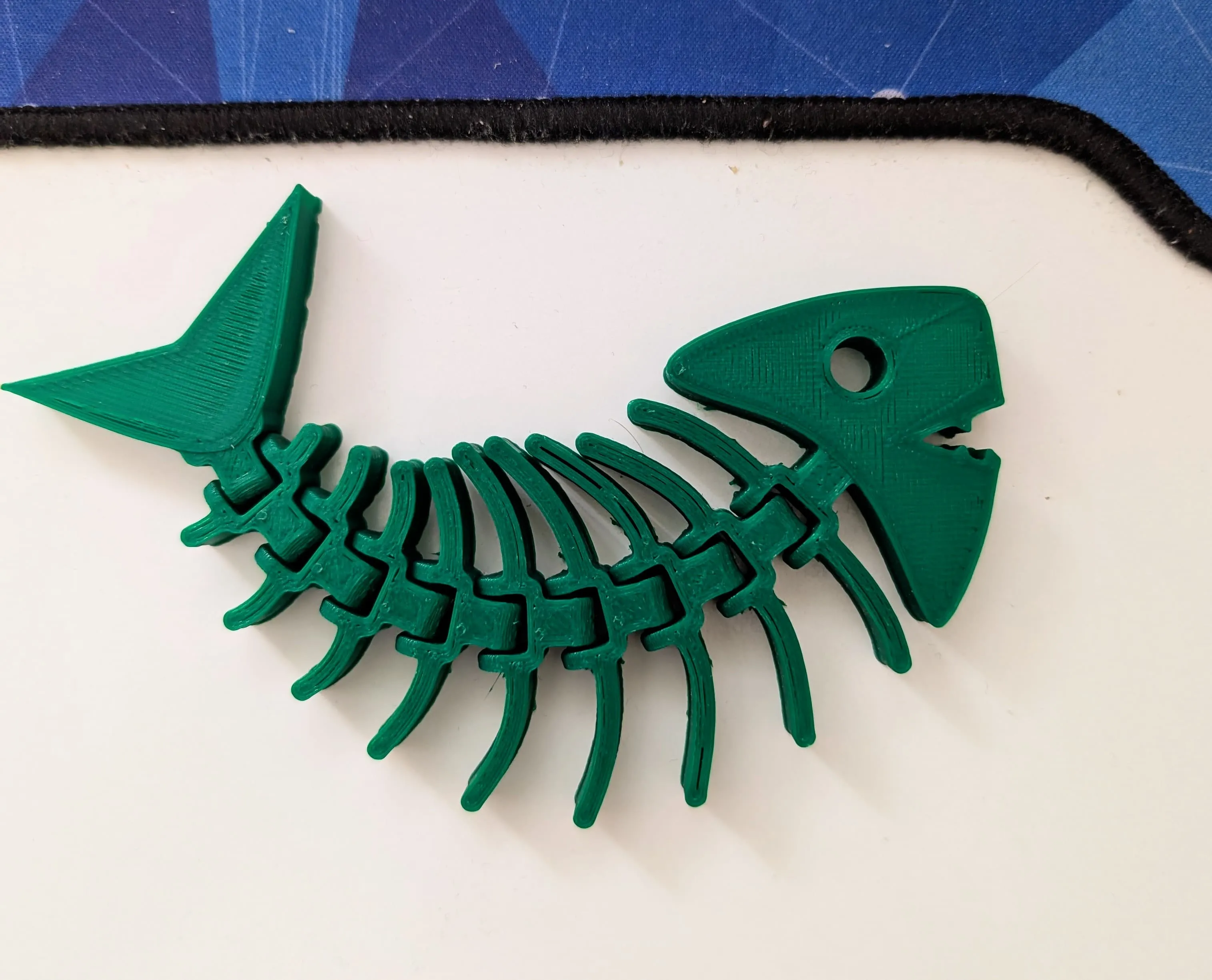 Construction Toys STL Download - Print-In-Place Movable Fish – Flexible ...