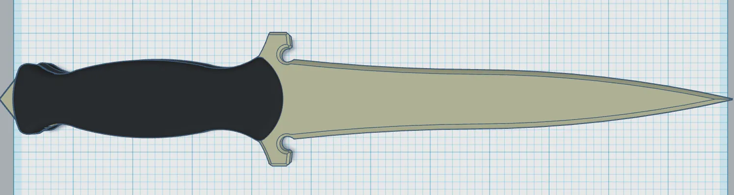 3D Printer Files | 3MF File | Dagger 1 | Creality Cloud