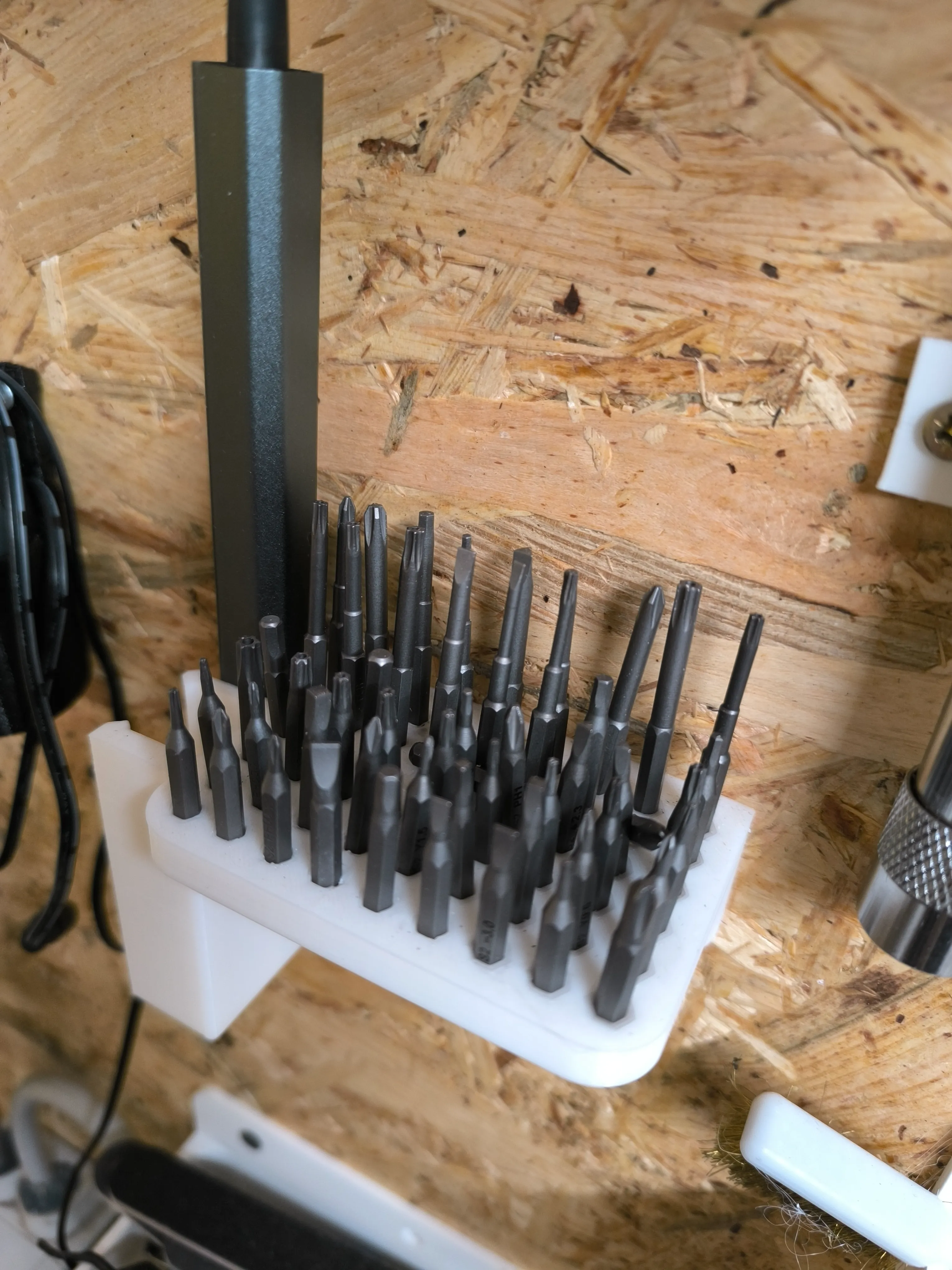 3D Printer Files | 3MF File | bit holder wall mount | Creality Cloud