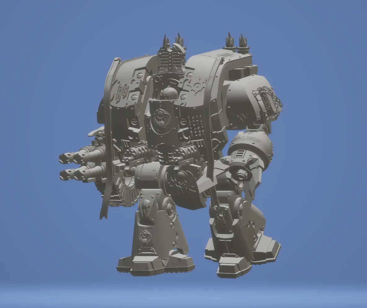 1000 sons levi dreadnought robot | 3D models download | Creality Cloud