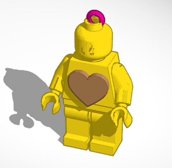 Lego minifigure keychain | 3D models download | Creality Cloud