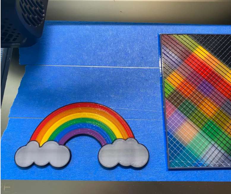 3D printed Rainbow share | Creality Cloud