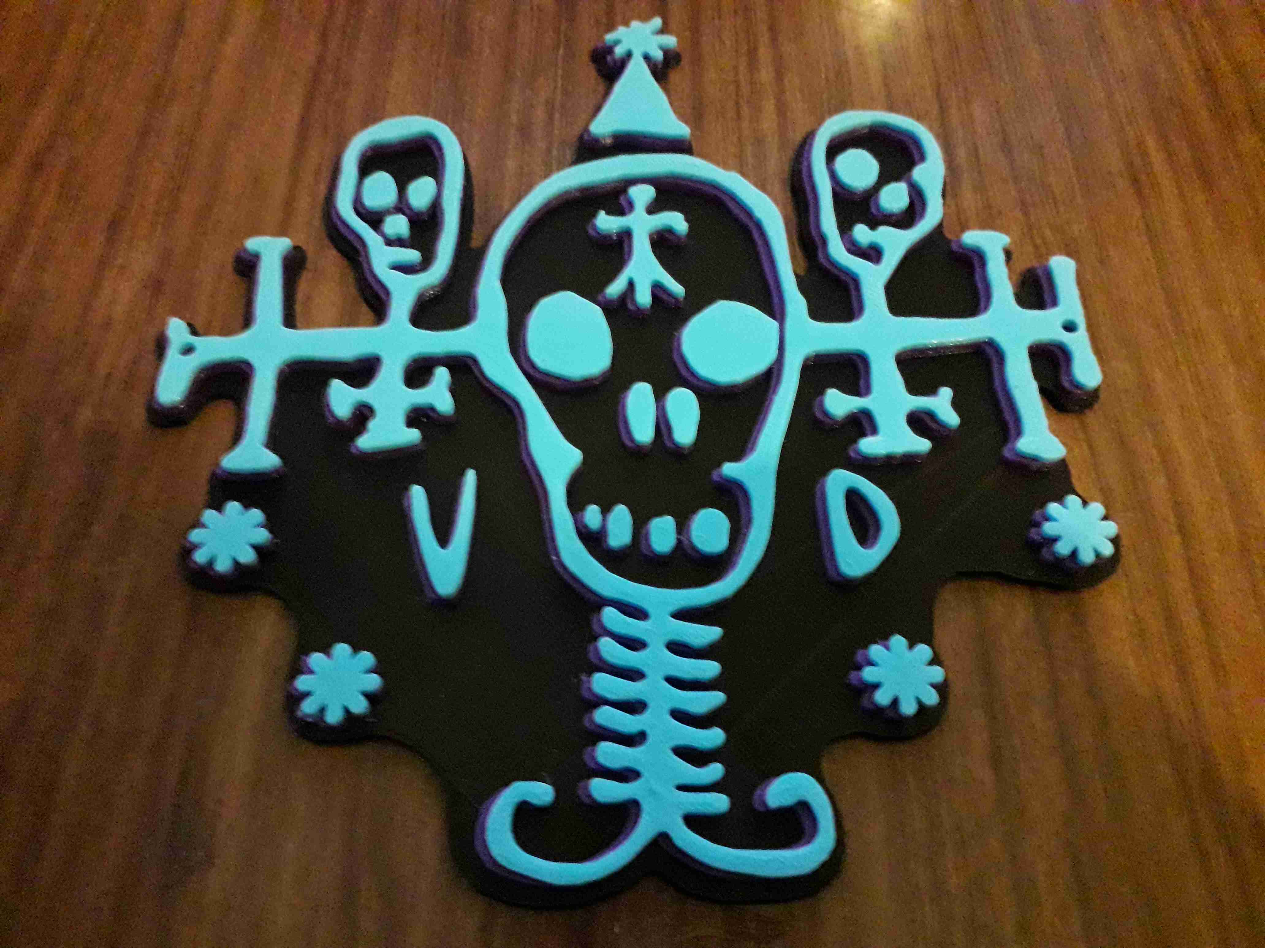 CYBERPUNK 2077 VOODOO BOYS GANG LOGO | 3D models download | Creality Cloud