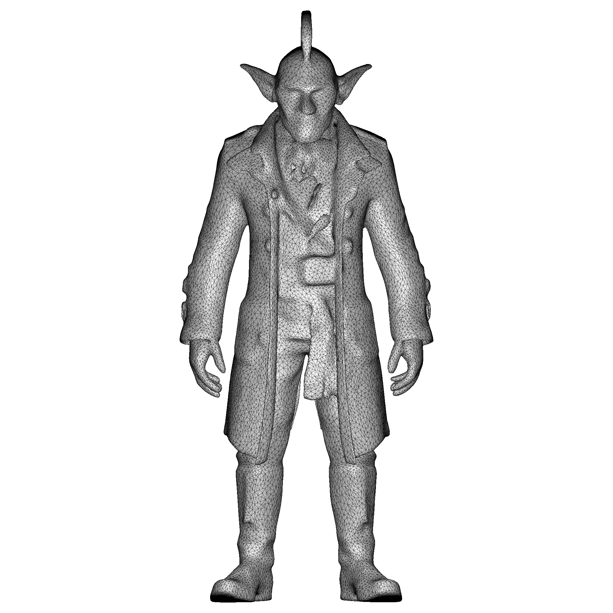 Characters & Creatures STL Download - Goblin Dandy Figurineby MR AnyCAD