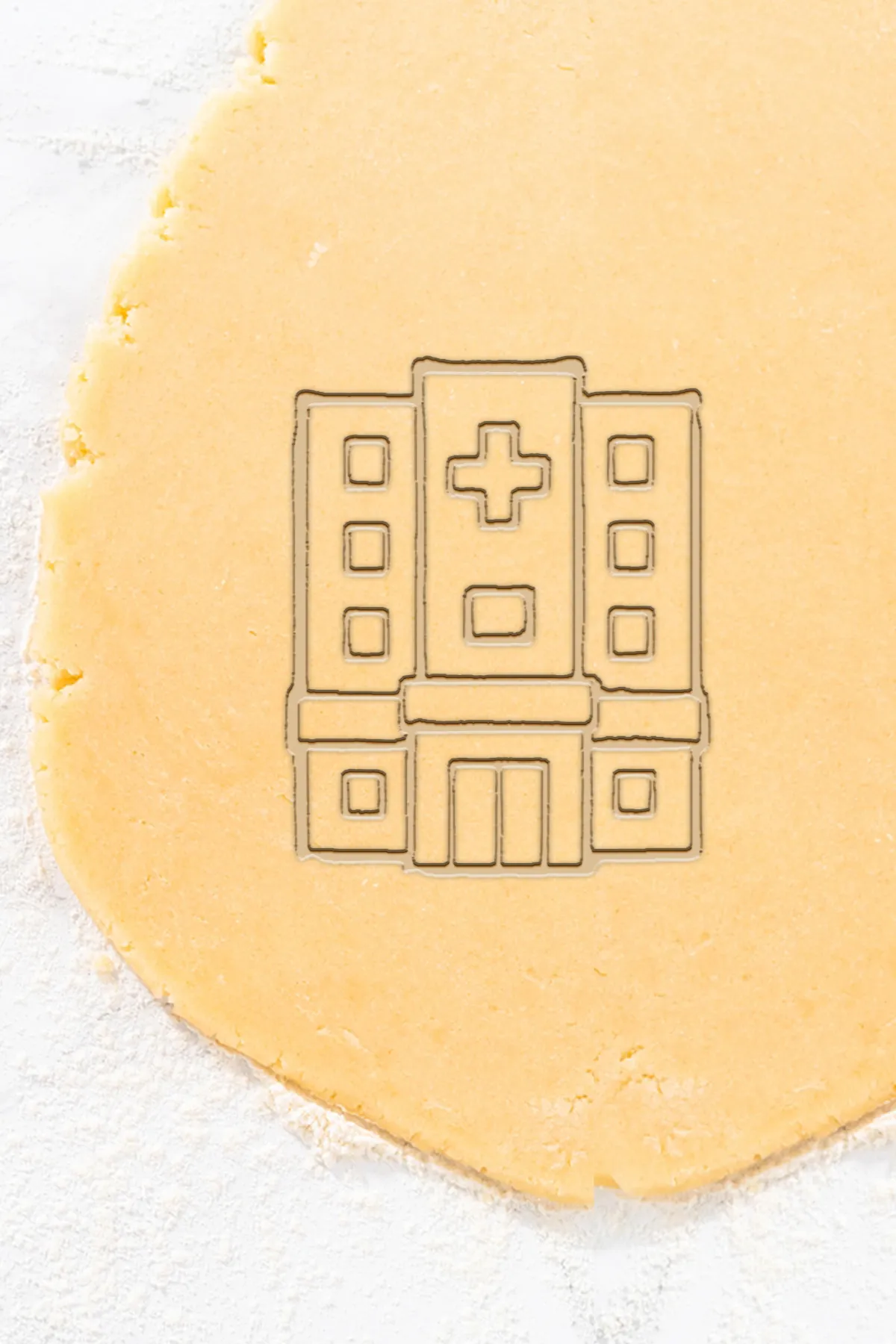 Home Decorations & Ornaments STL Download - Hospital Cookie Cutter ...