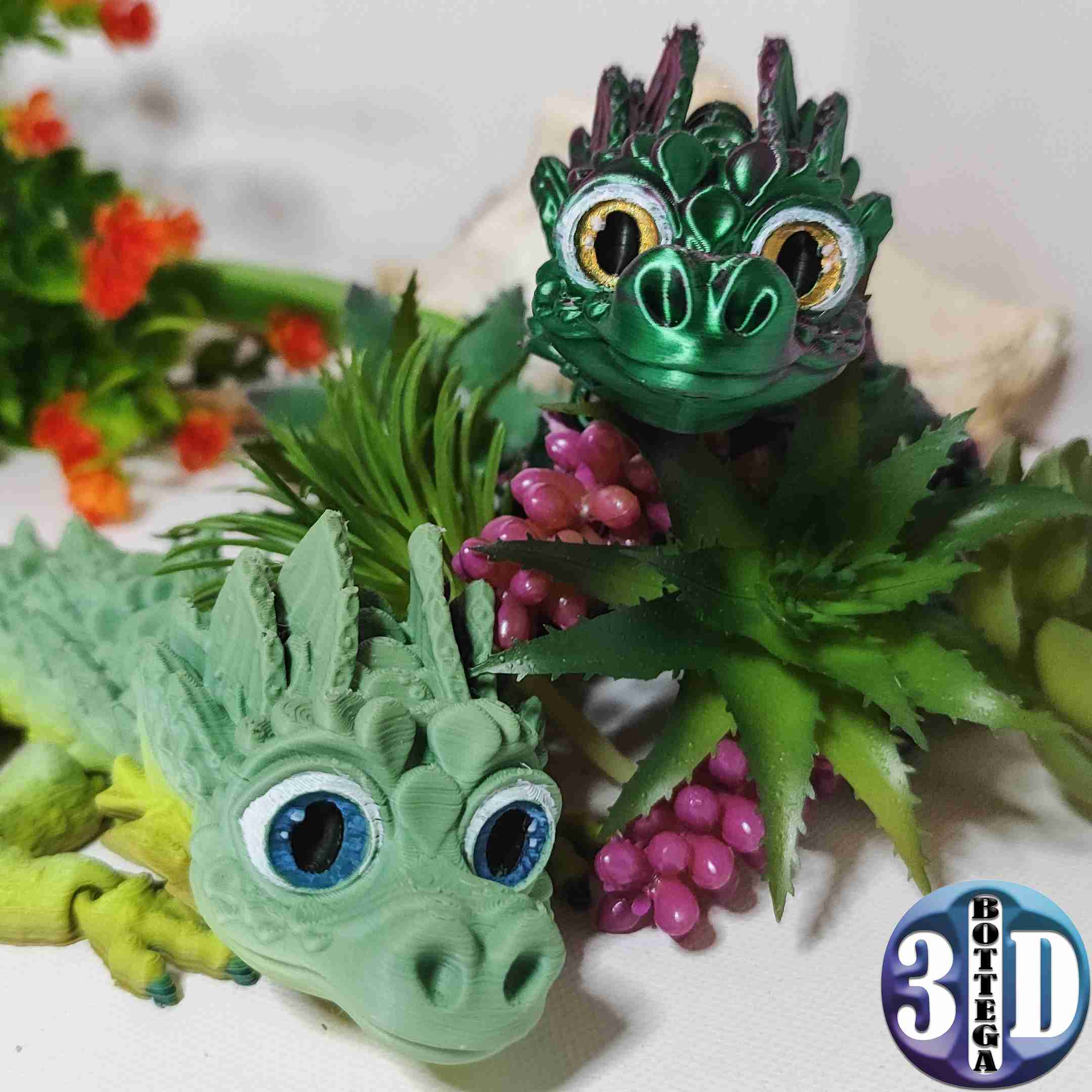 Articulated Baby Cliff Dragon, Flexy, Toy | 3D models download ...