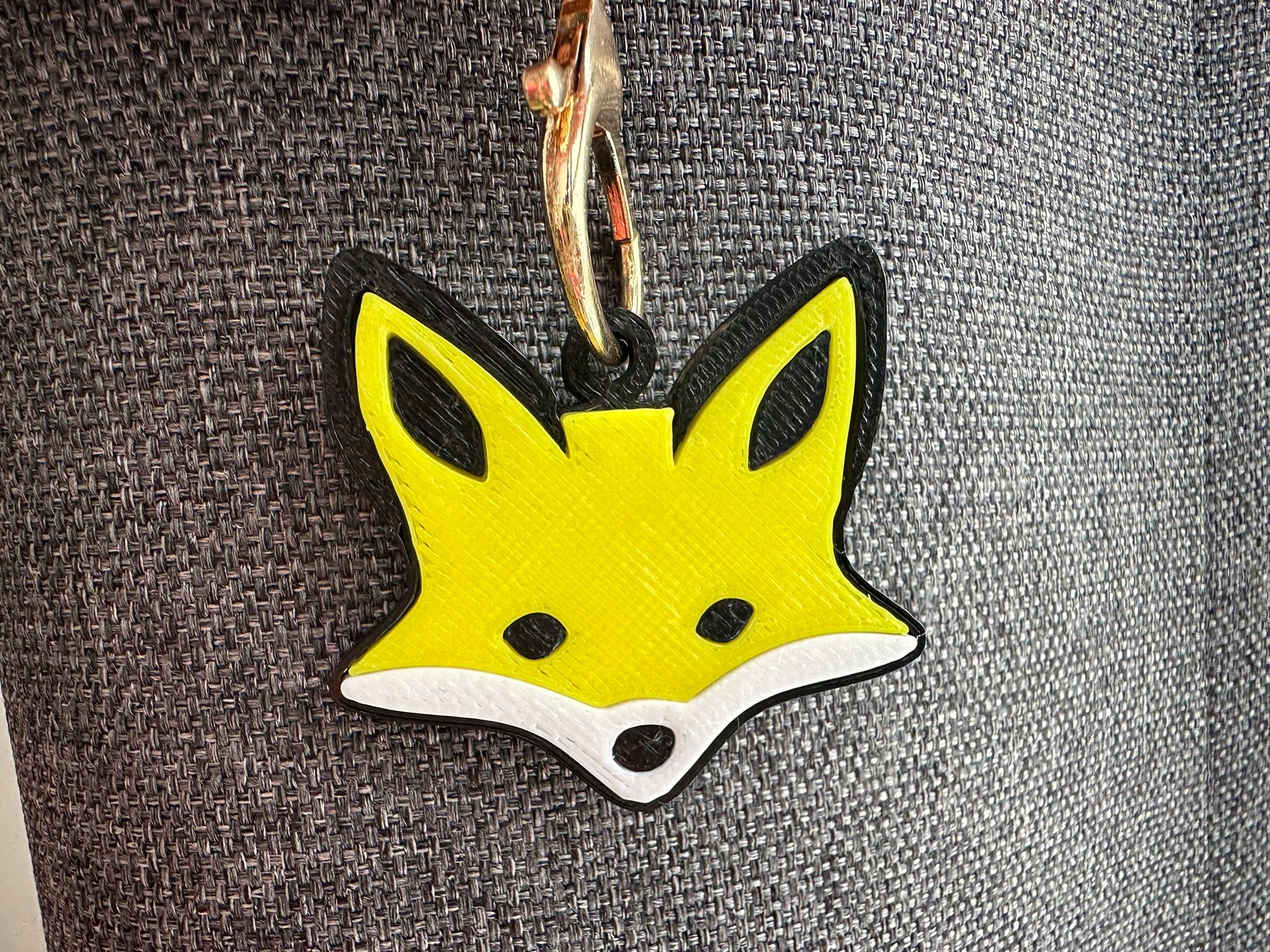 Fox keychain (3 color) | 3D models download | Creality Cloud