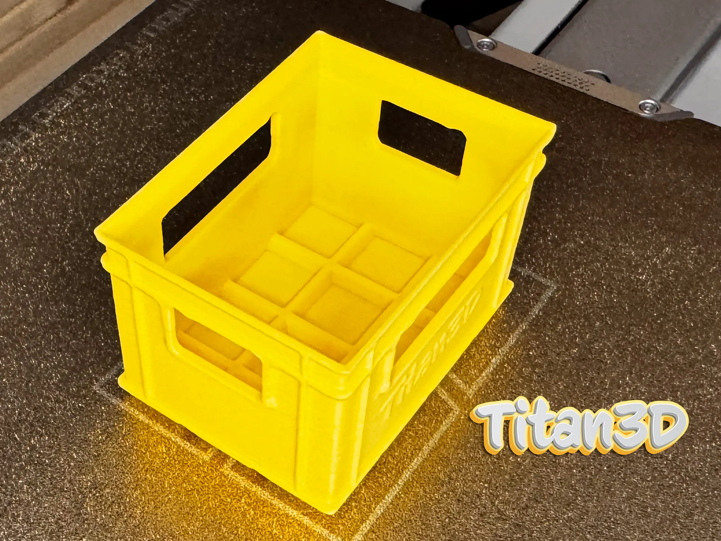 3D Printer Files | 3MF File | Stackable Mini Crate Titan3DGridLite ...
