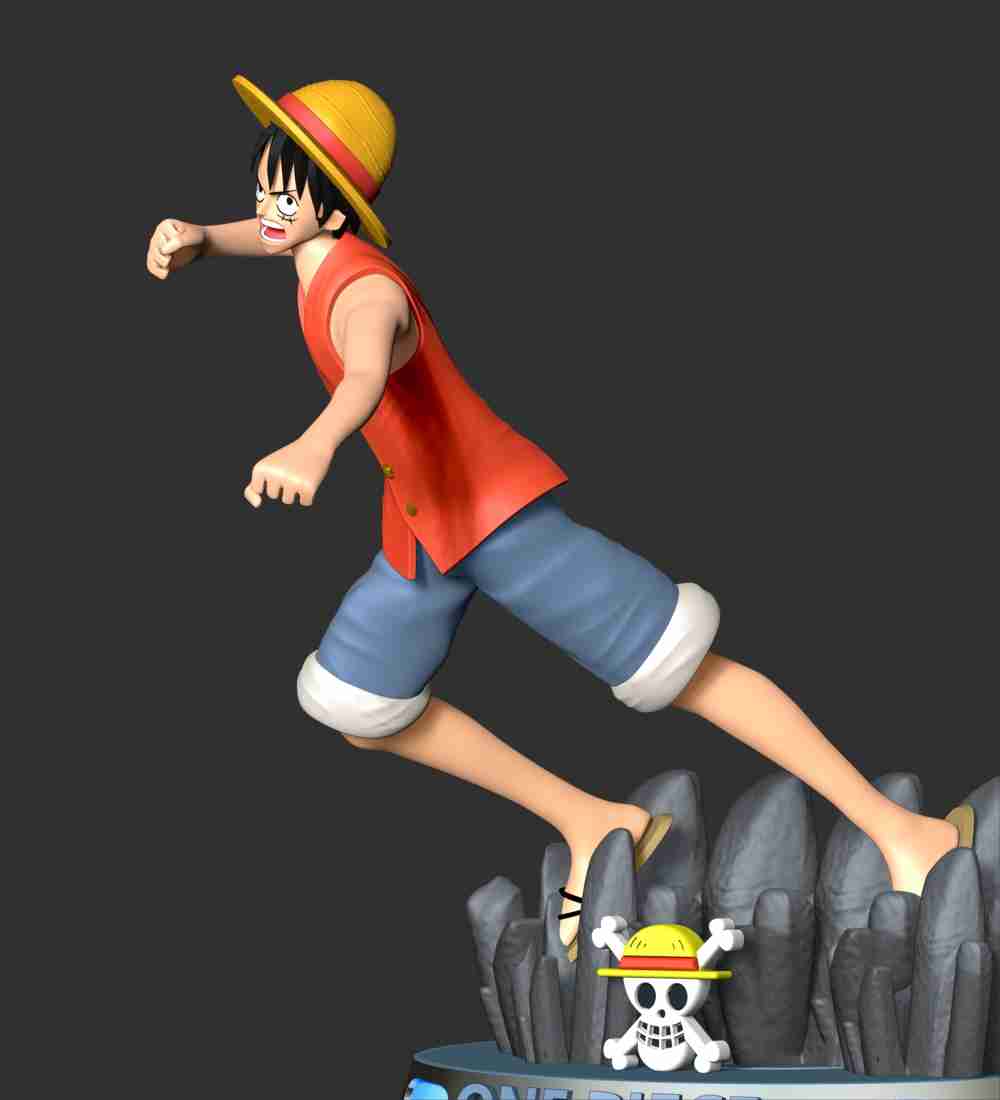 One Piece - Luffy | 3D models download | Creality Cloud
