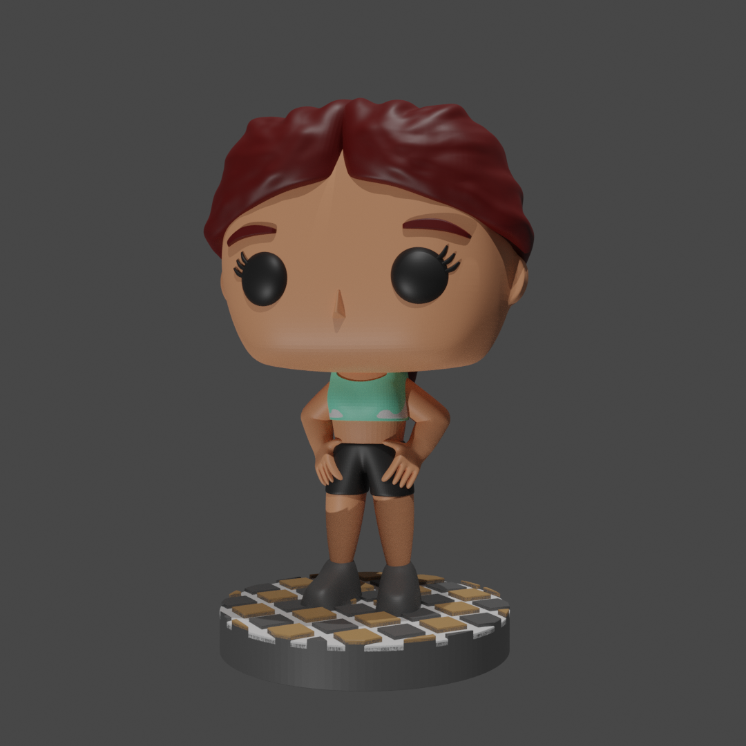 Funko Gym (man & woman) | 3D models download | Creality Cloud