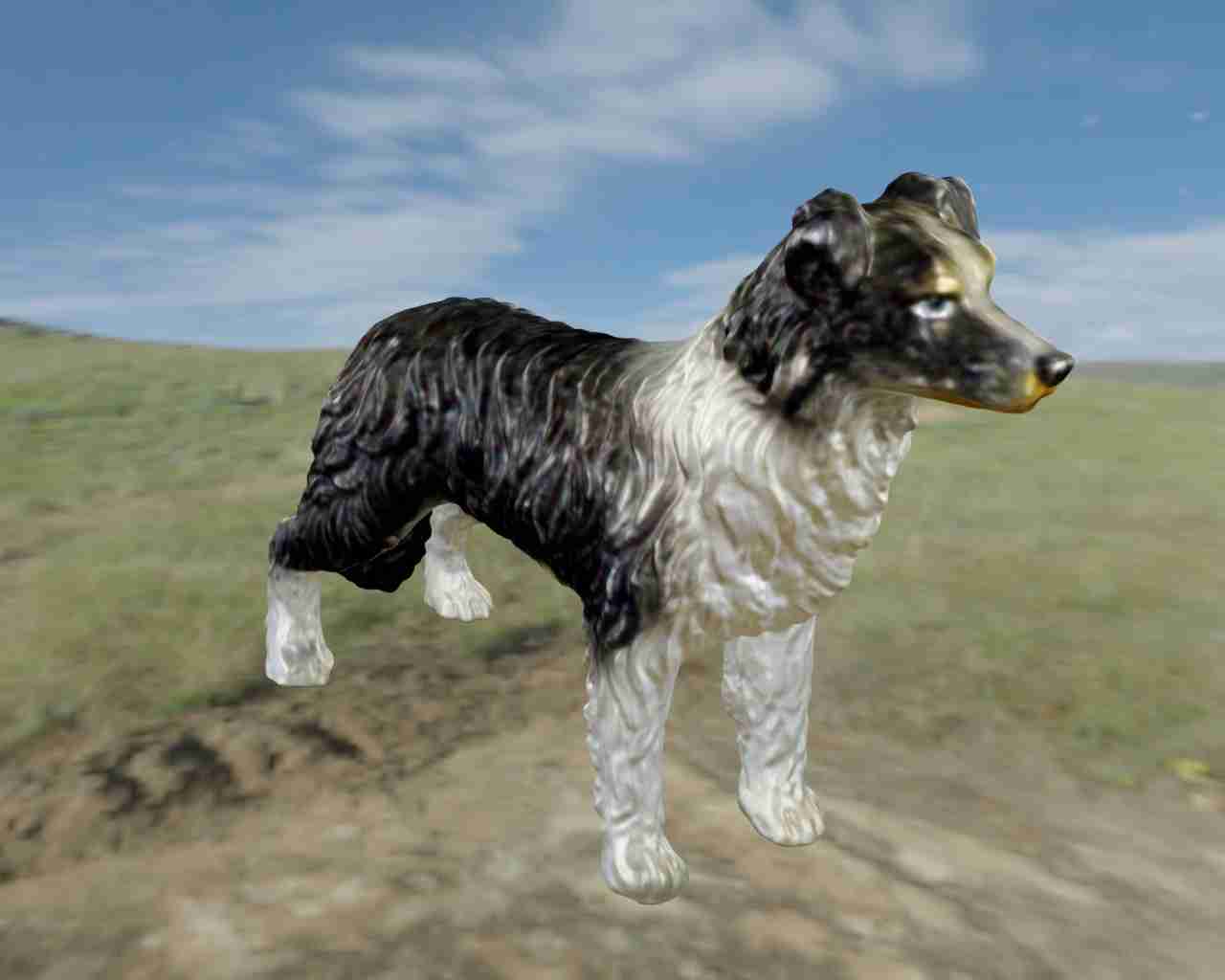 Dog Border Collie | 3D models download | Creality Cloud