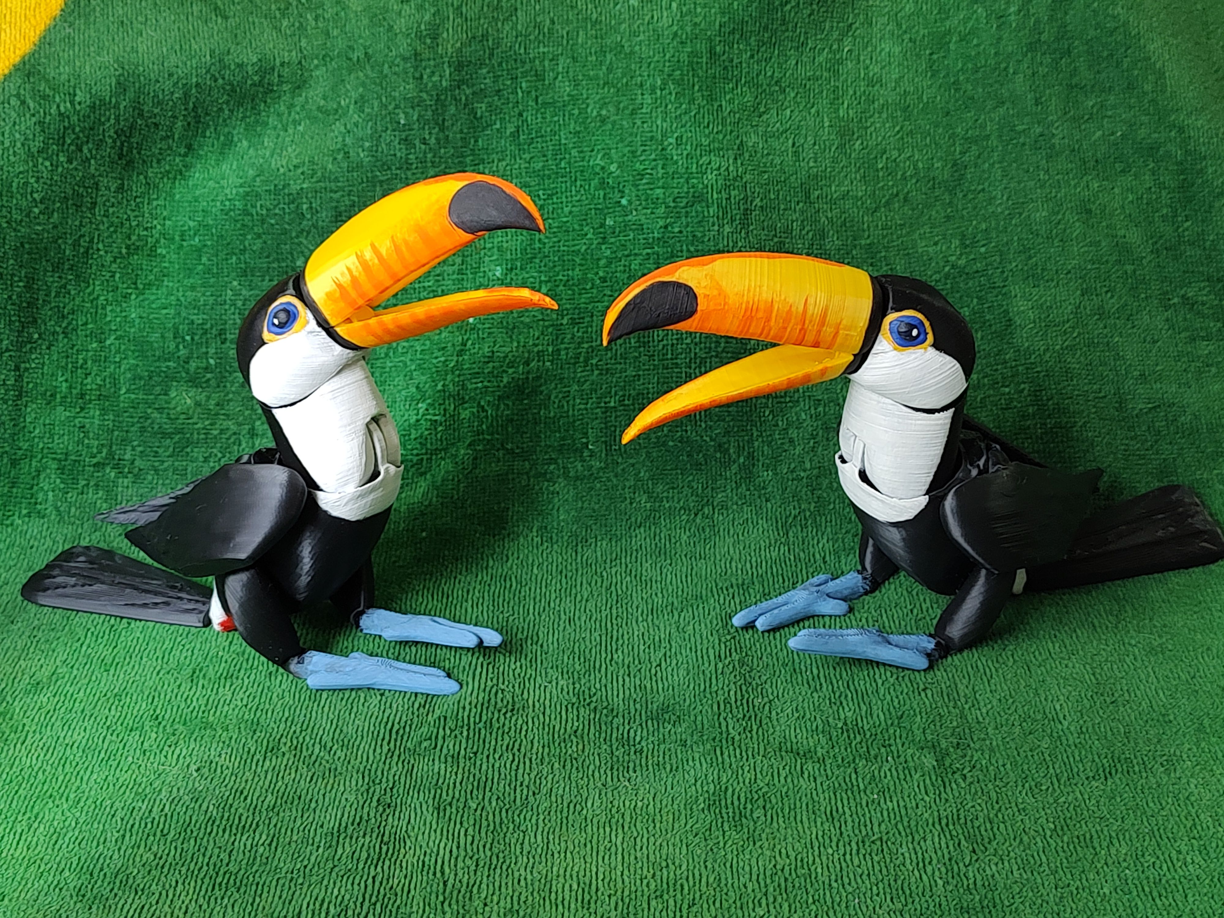 Toucan Articulated Figure | 3D models download | Creality Cloud