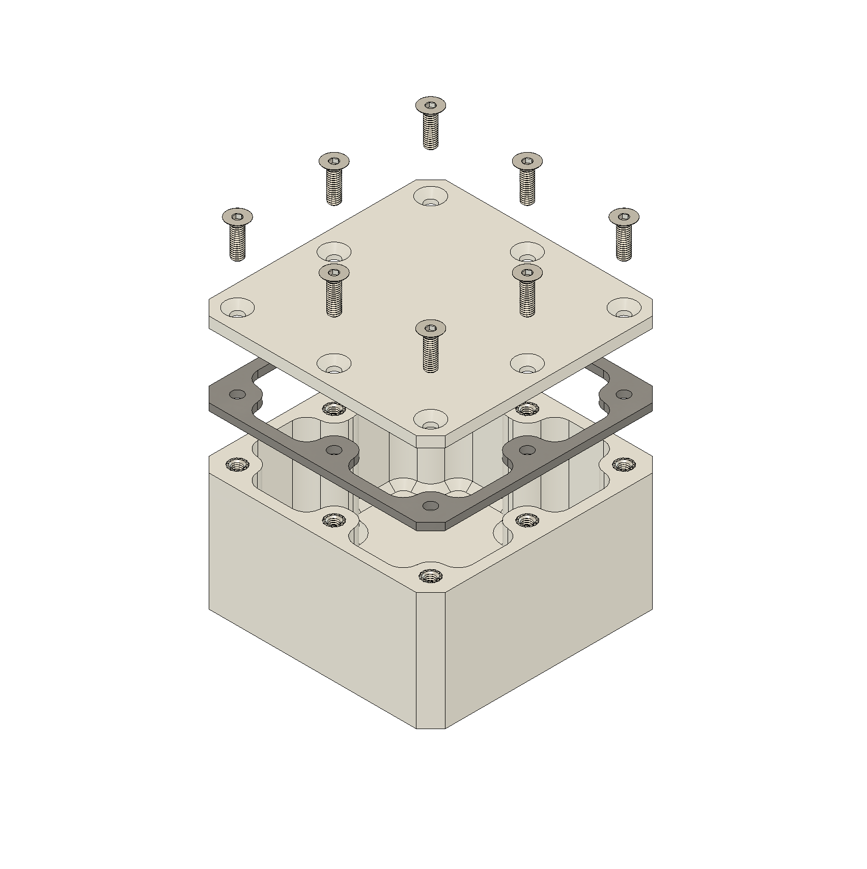 Air tight Rugged Box (60x60x30) | 3D models download | Creality Cloud