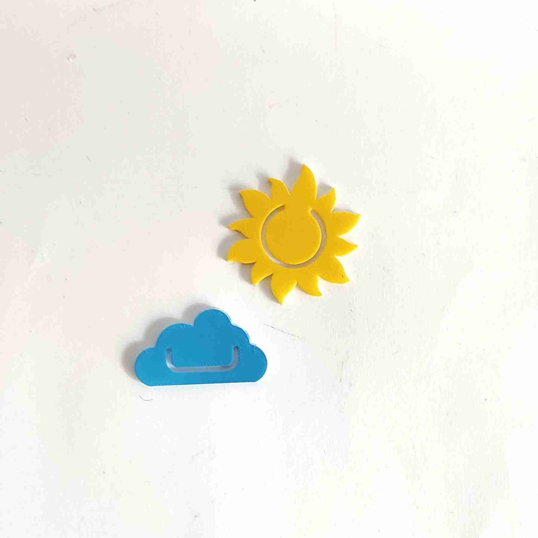 BookMarks (Cloud/Sun) | 3D models download | Creality Cloud