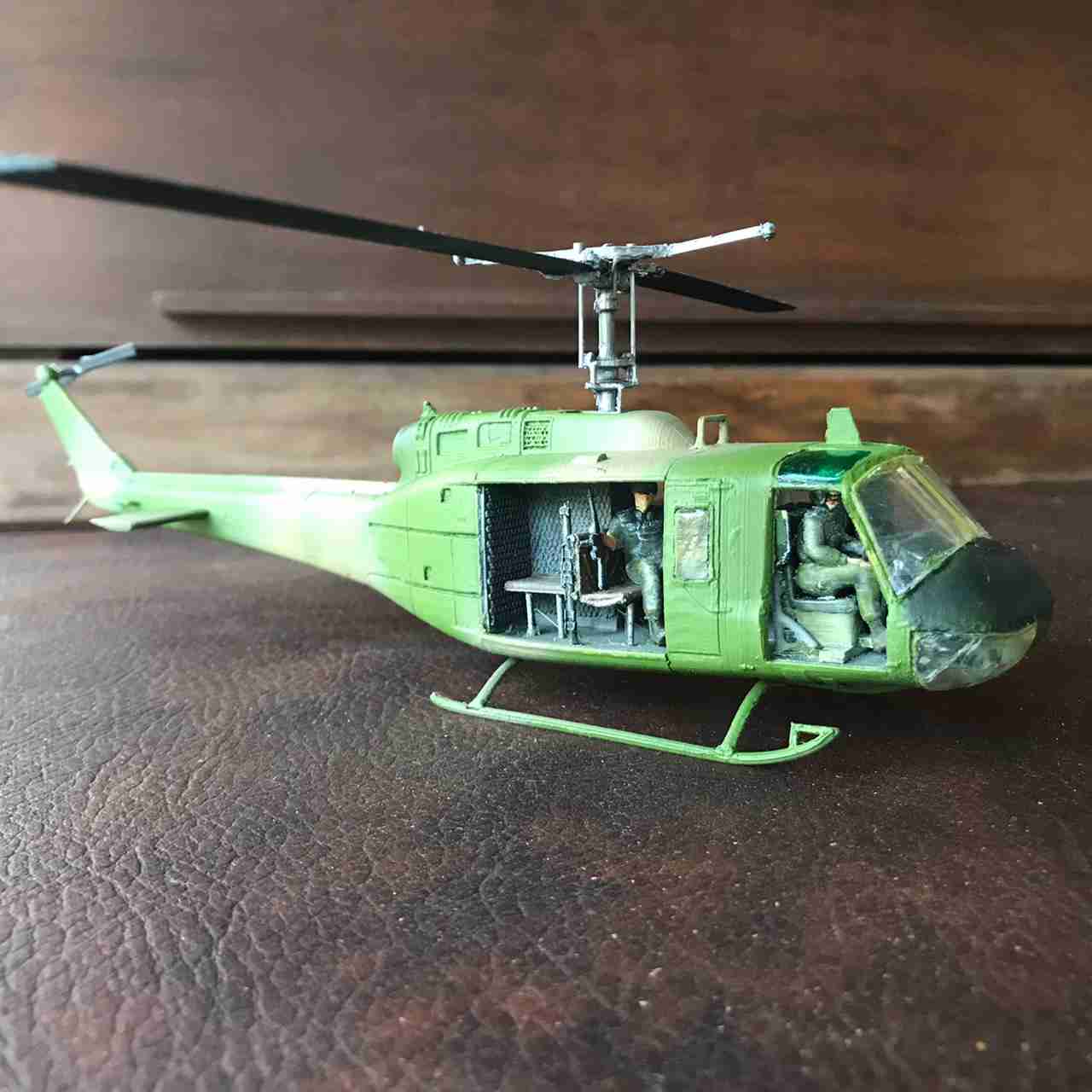 HUEY UH1H HELICOPTER PRINTABLE ASSEMBLY KIT SCALE 1 48 | 3D models ...