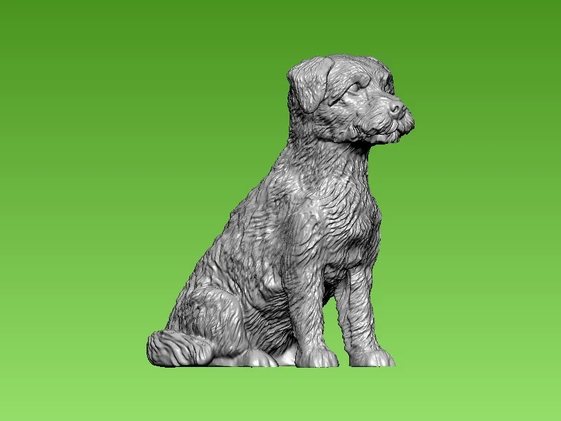 Characters & Creatures STL Download - Cocker Spaniel English Dog model ...